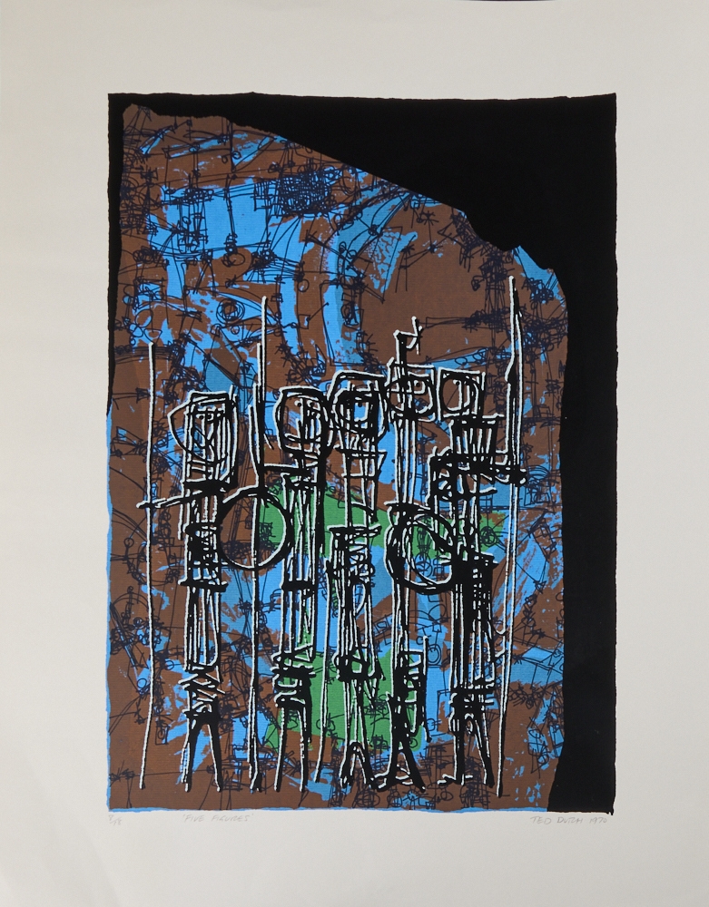 Ted Dutch | Five Figures (1970) | MutualArt