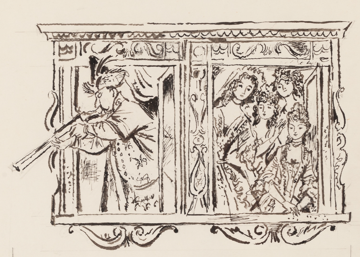 Jan Marcin Szancer | Adventure of His Royal Highness (1974) | MutualArt