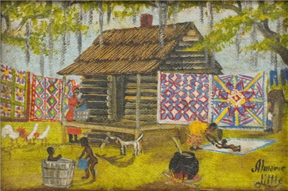 Almarie Pittman Little | Washday Down South | MutualArt