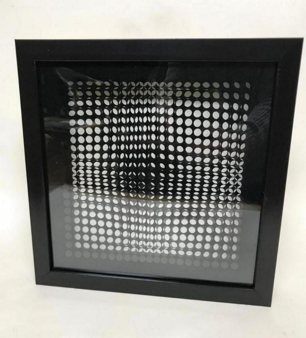 Victor Vasarely | Victor Vasarely- 3D Wall Sculpture/object Cinetiques ...