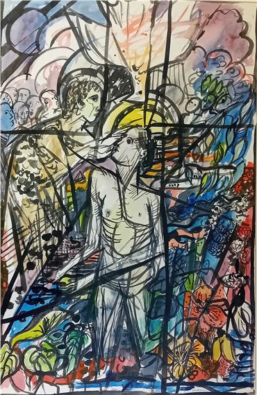 Ruth Walker | Attributed to Ruth Walker Design for a stained glass ...
