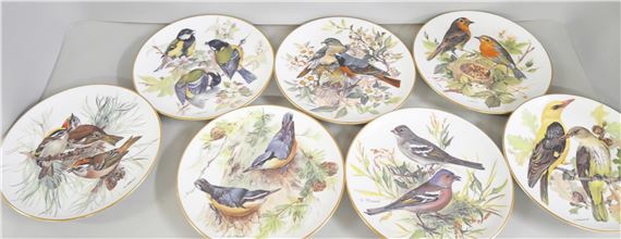 Robin Candy | Four Robin Hood collectors plates by W | MutualArt