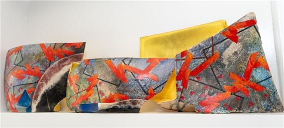 Bennett Bean | Bennett Bean Triptych Terracotta Sculpture (2009 ...