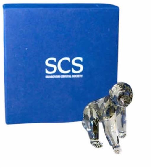 Swarovski | Swarovski 2009 SCS Gorilla Cub Figure (2009) | MutualArt