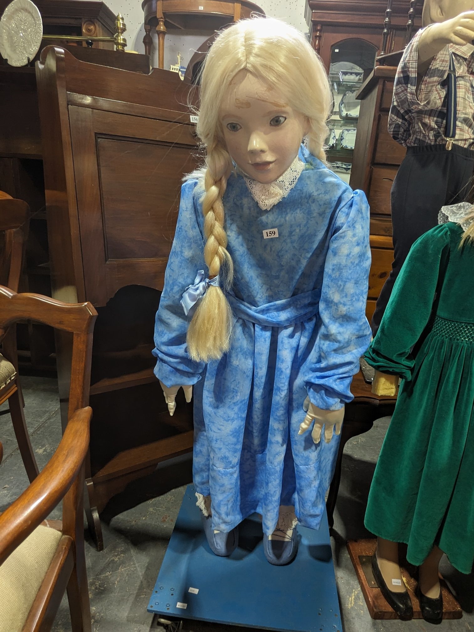 Puppet | VINTAGE YOUNG GIRL PUPPET | MutualArt