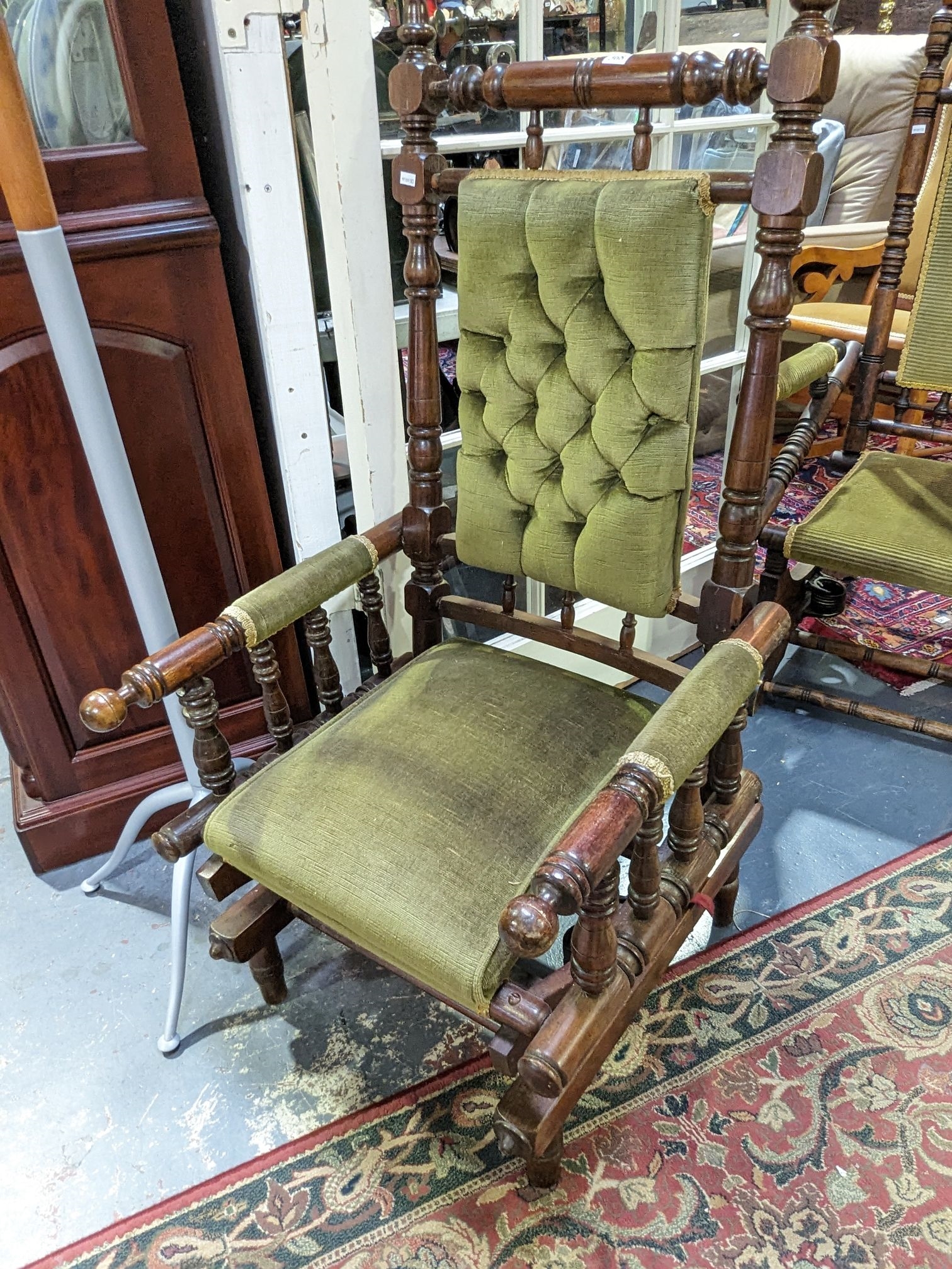 Green | DEXTER ROCKING CHAIR | MutualArt