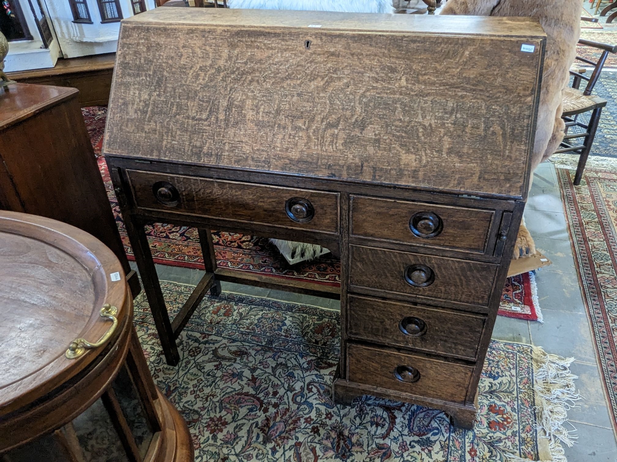 Front | ENGLISH OAK DESK | MutualArt
