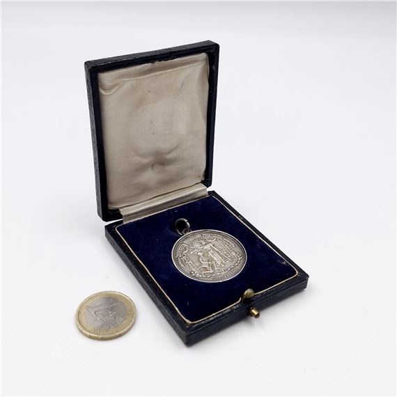 Silver | A hallmarked Birmingham silver medal for the society of Mini ...