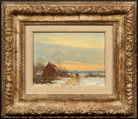 Helmut Reuter | Winterabend in Holland | MutualArt
