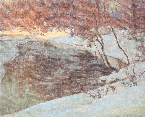 Paul Turner Sargent | Winter Landscape | MutualArt