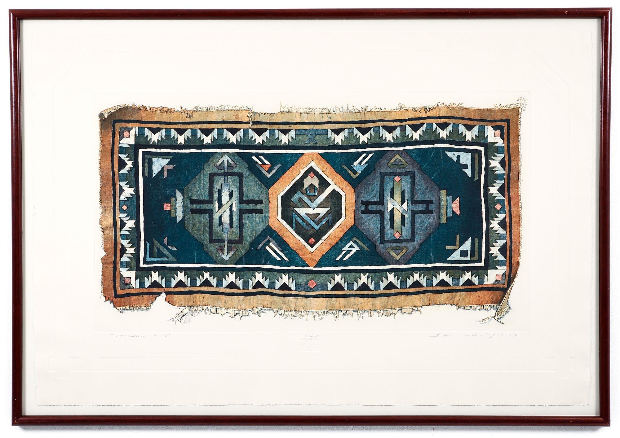 Bruce Weinberg | Rainbow Rug (1992) | MutualArt