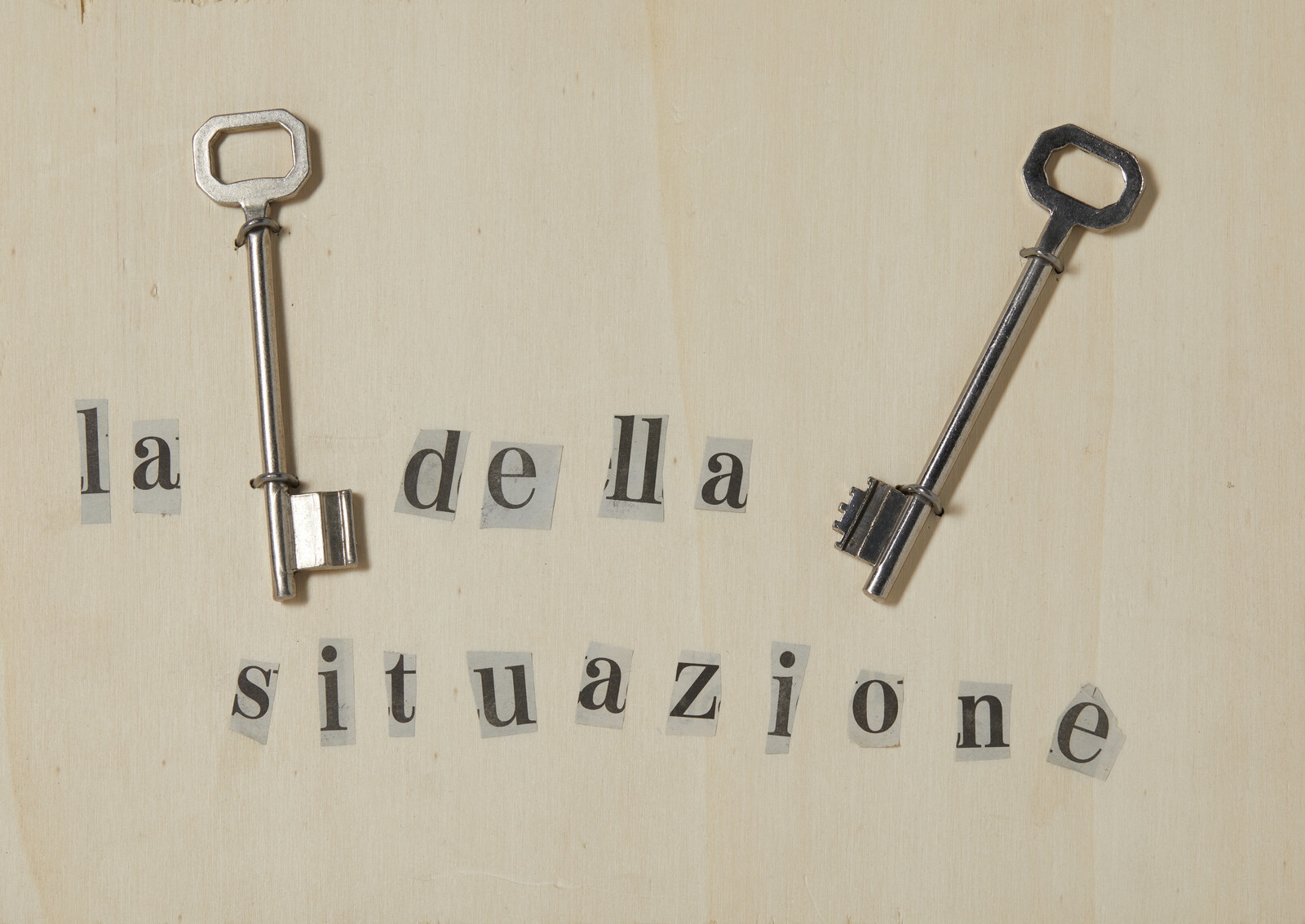 Arrigo Lora Totino | LA CHIAVE DELLA SITUAZIONE (2002) | MutualArt