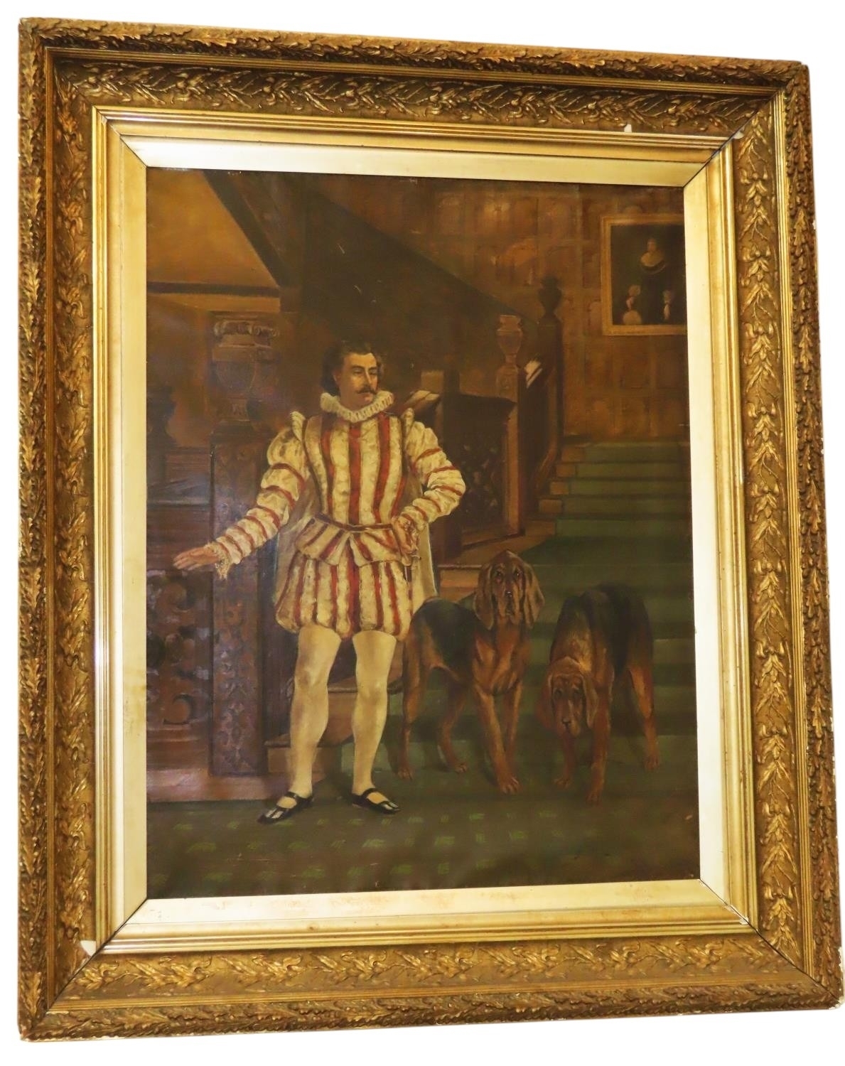 Arthur Wardle | Ath century portrait of Sir Thomas Holte standing with ...