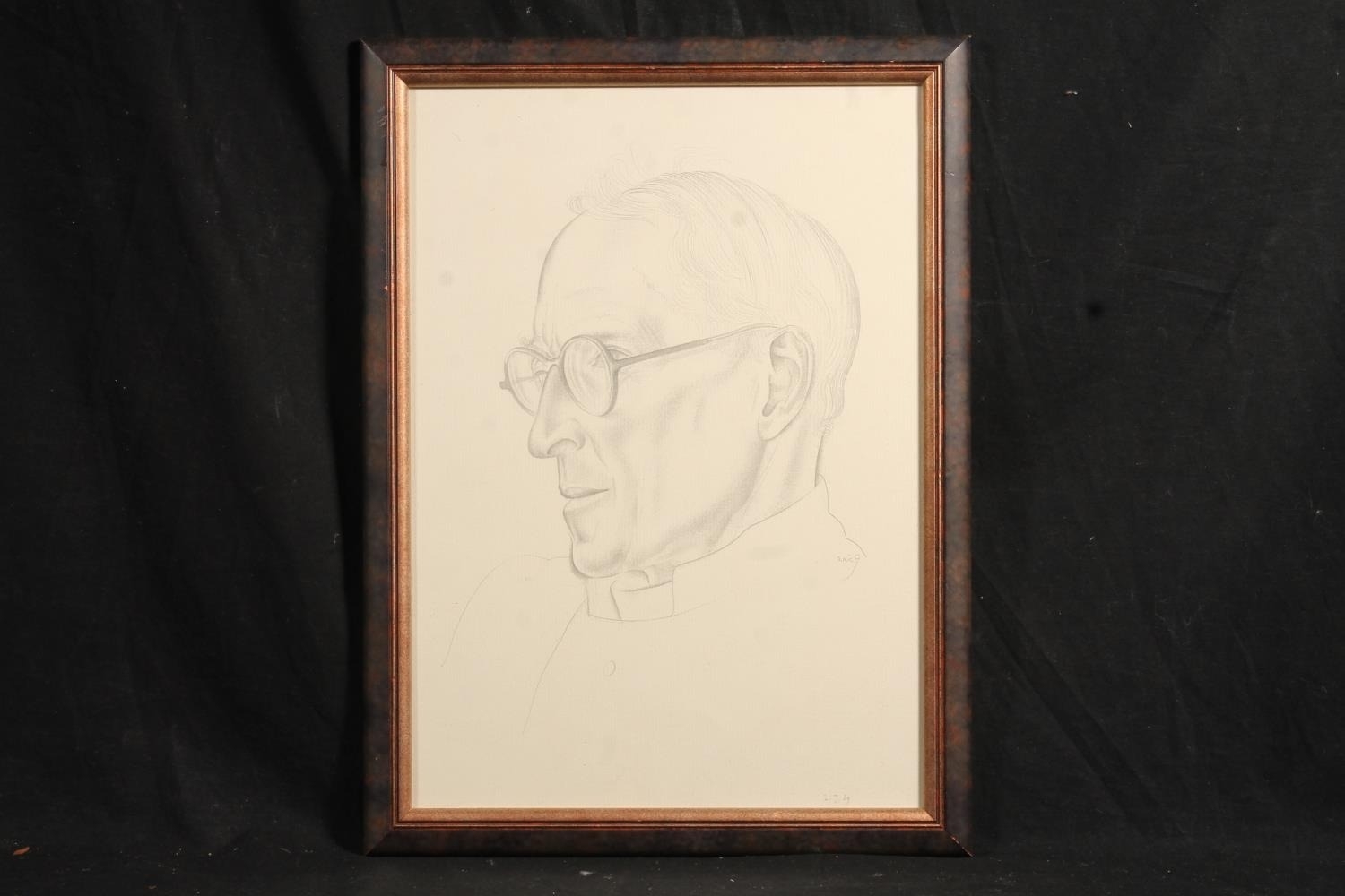 Eric Gill | portrait of a gentleman (39) | MutualArt