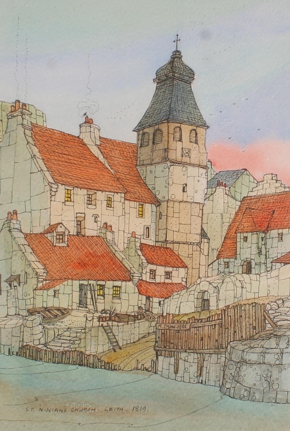 Margaret Shaw | St Ninians Church Leith 1819 (1988) | MutualArt