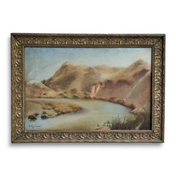 René Rousseau-Decelle | La rivière (1899) | MutualArt