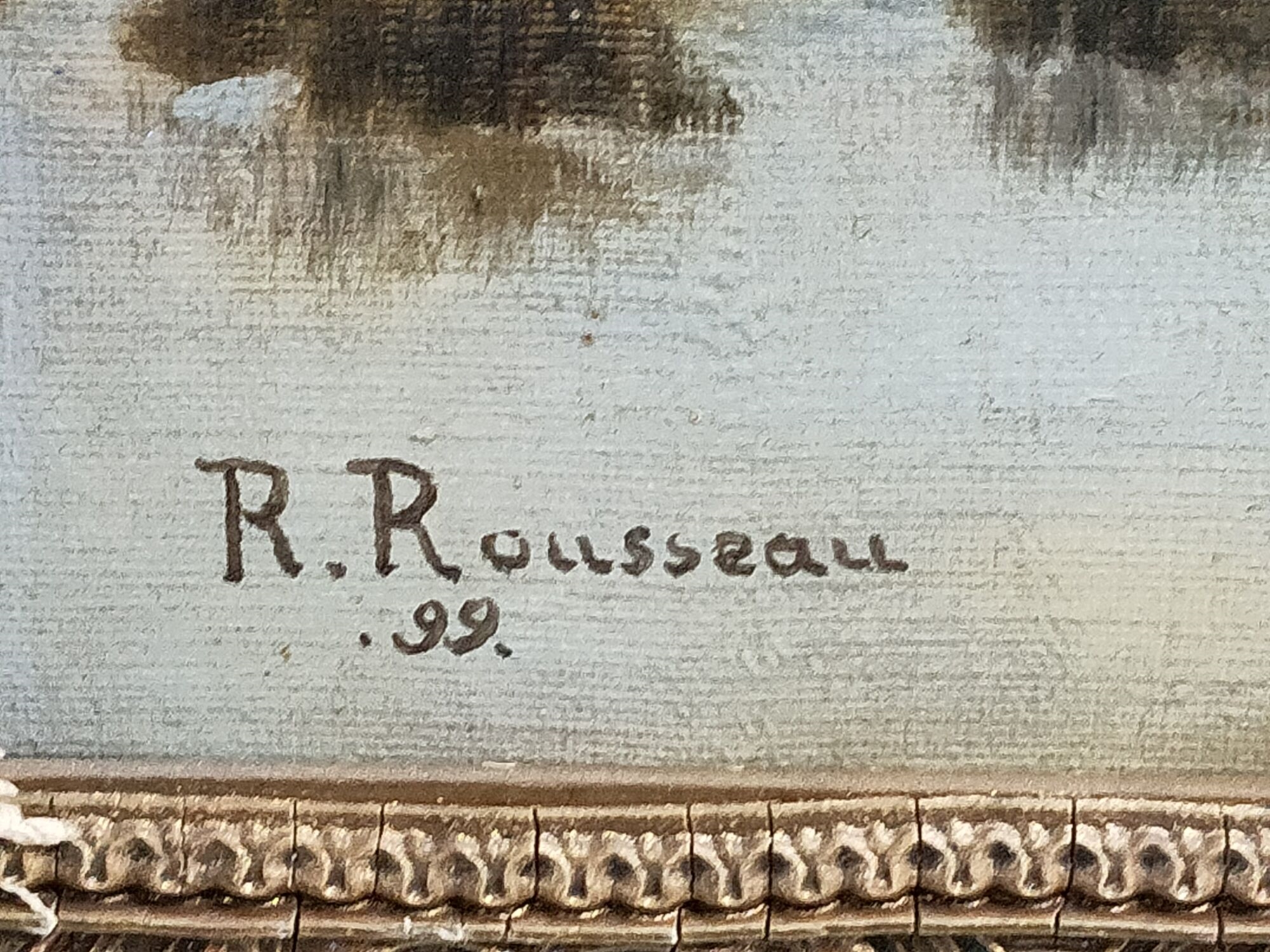 René Rousseau-Decelle | La rivière (1899) | MutualArt