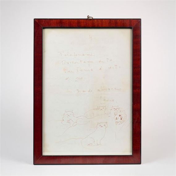 Leonor Fini | Autograph letter | MutualArt