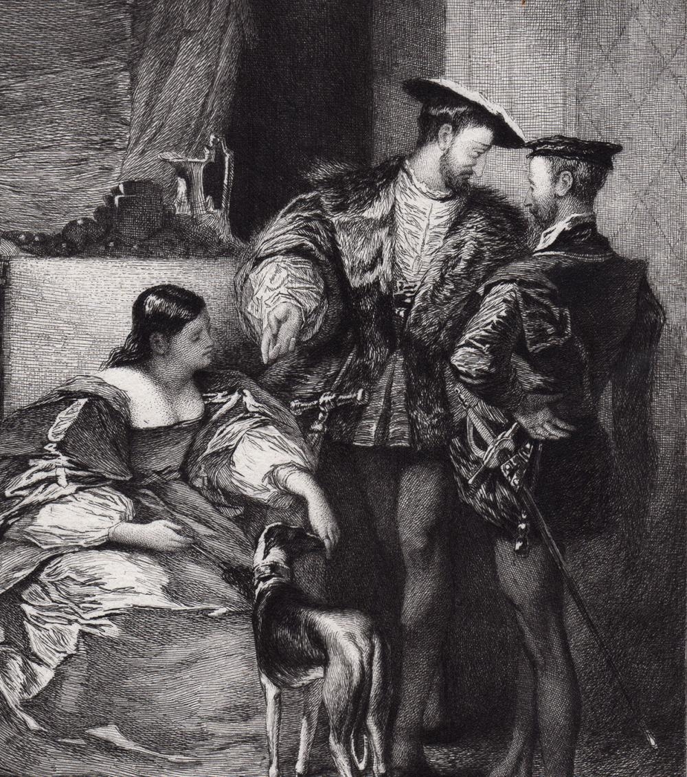 Richard Parkes Bonington | Richard Parkes Bonington 1873 etching ...