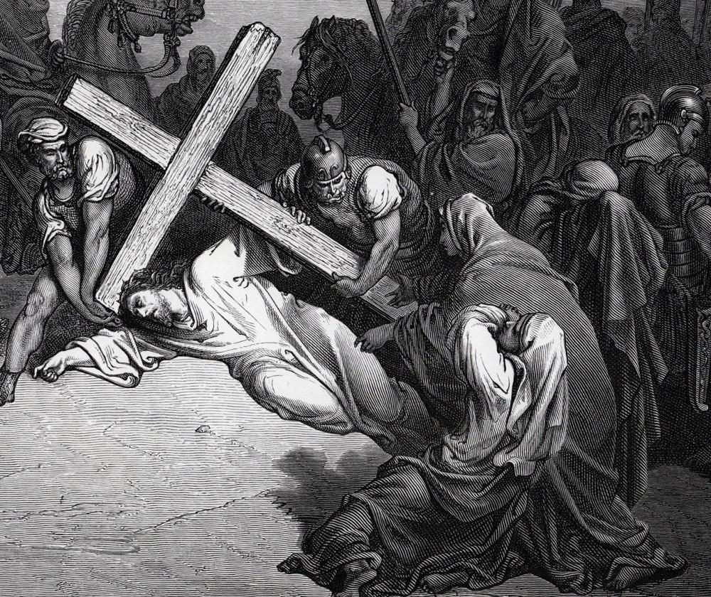 Gustave Doré | SIGNED 1800s GUSTAVE DORE Religious Wood Engraving THE ...