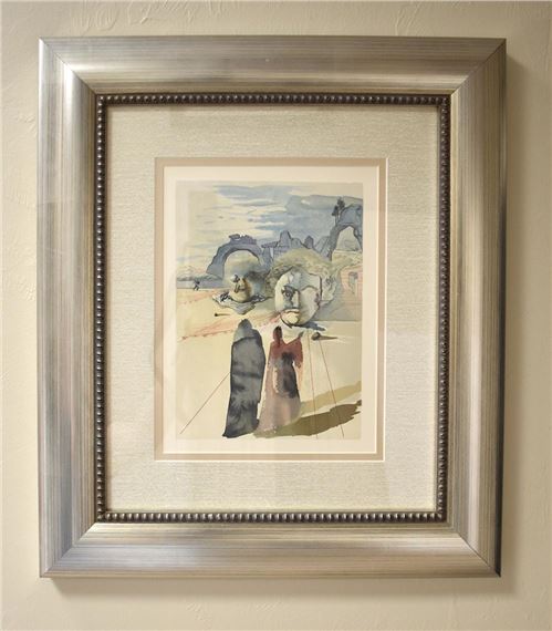 Salvador Dalí | 1960 Salvador Dali Avarice Authentic Woodcut | MutualArt