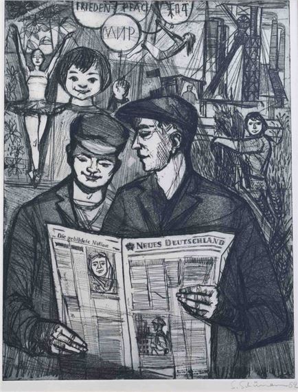 Sarah Schumann | Sarah SCHUMANN (1933-2019) (1962) | MutualArt