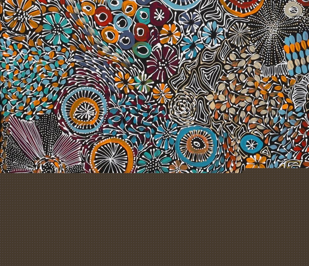 Abie Loy Kemarre | Bush Leaves (2023) | MutualArt