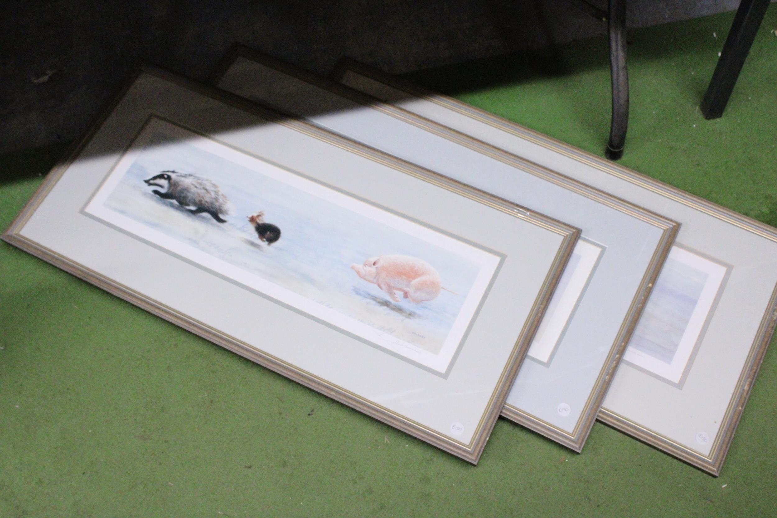 Three | THREE FRAMED AND MOUNTED GELDART PRINTS | MutualArt