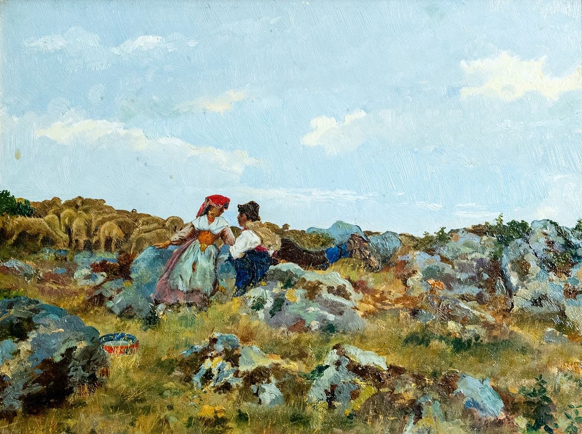 Stefano Bruzzi | Scena campestre | MutualArt