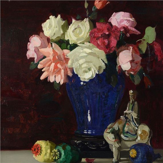 Herbert Davis Richter | June roses | MutualArt