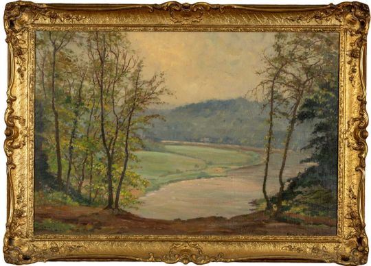 Donald Henry Floyd | The Wye Beneath Wynd Cliff | MutualArt