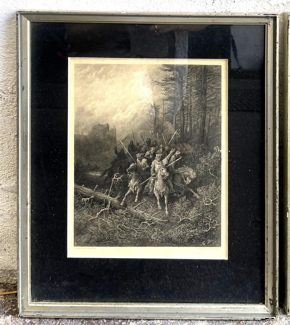 Gustave Doré | Four Antique Framed Gustave Dore Engravings | MutualArt