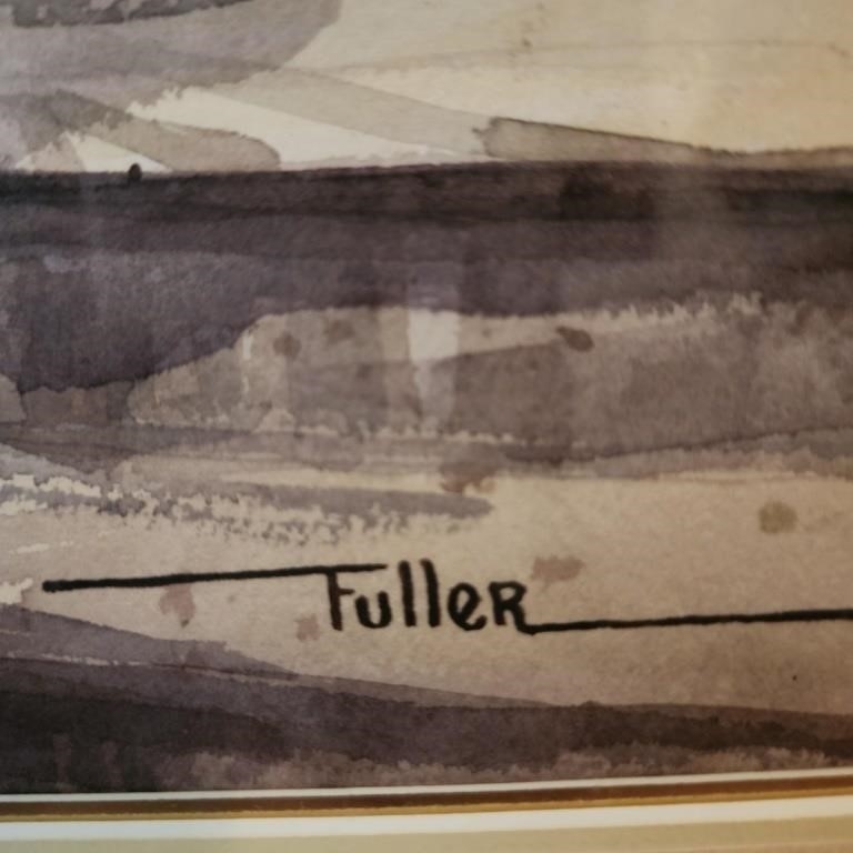 Abbott Fuller Graves | Lu Fuller Watercolor, Savannah Stairsteps ...