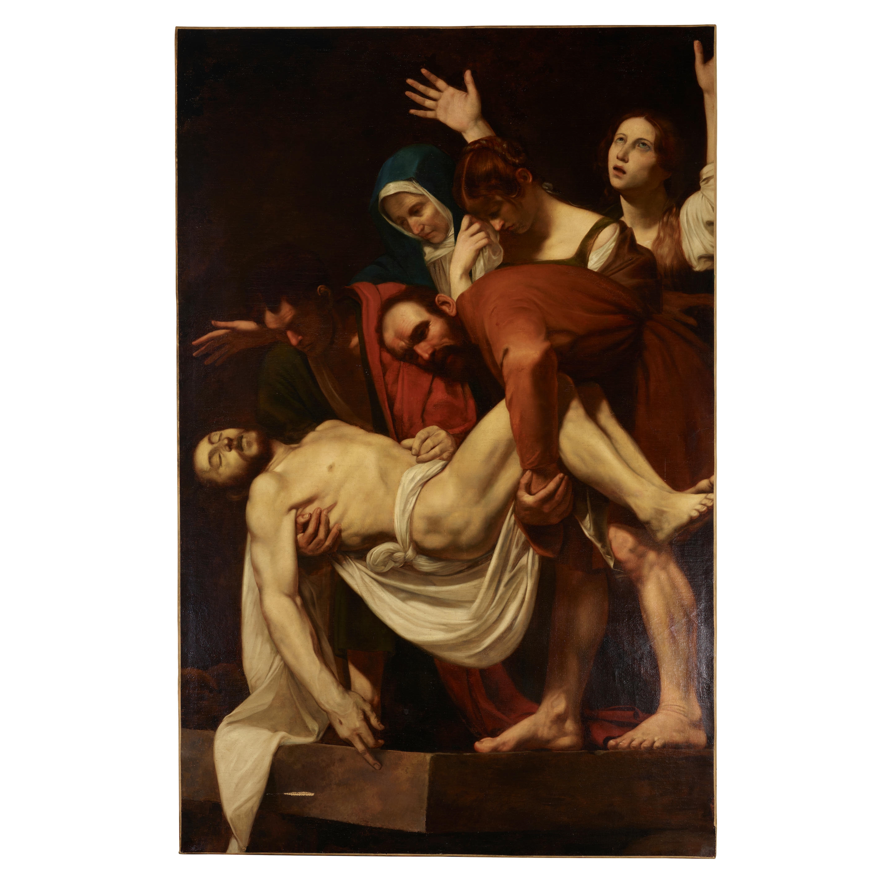 Caravaggio | The entombment of Christ | MutualArt