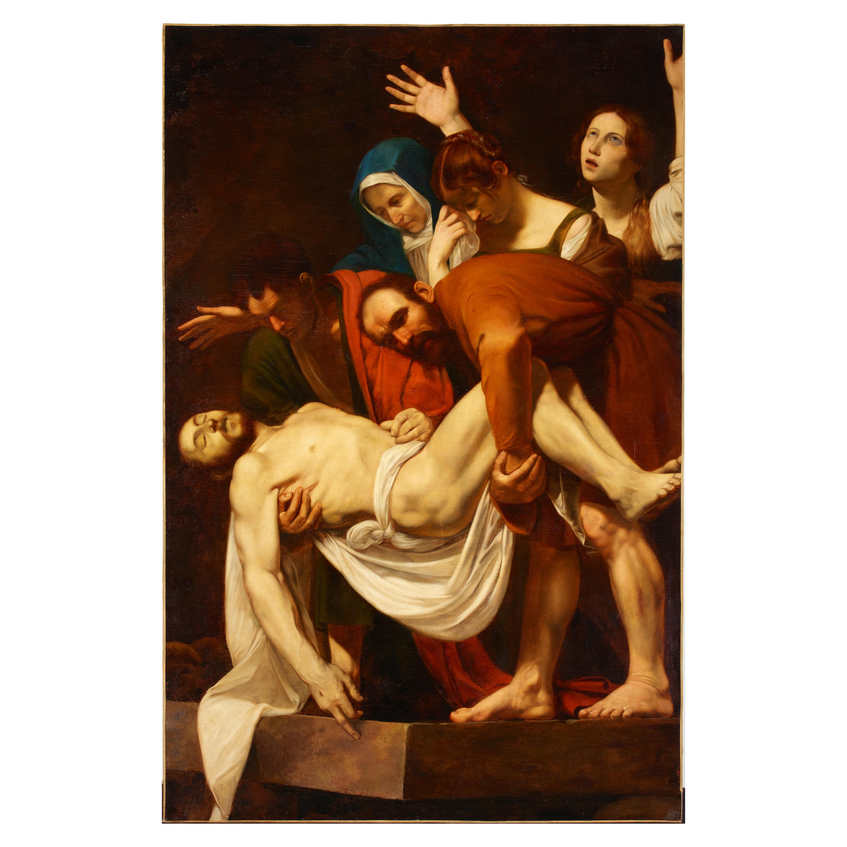 Caravaggio | The entombment of Christ | MutualArt