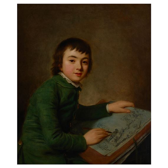 Nathaniel Hone the Elder | Portrait of Henry Angelo (1769) | MutualArt