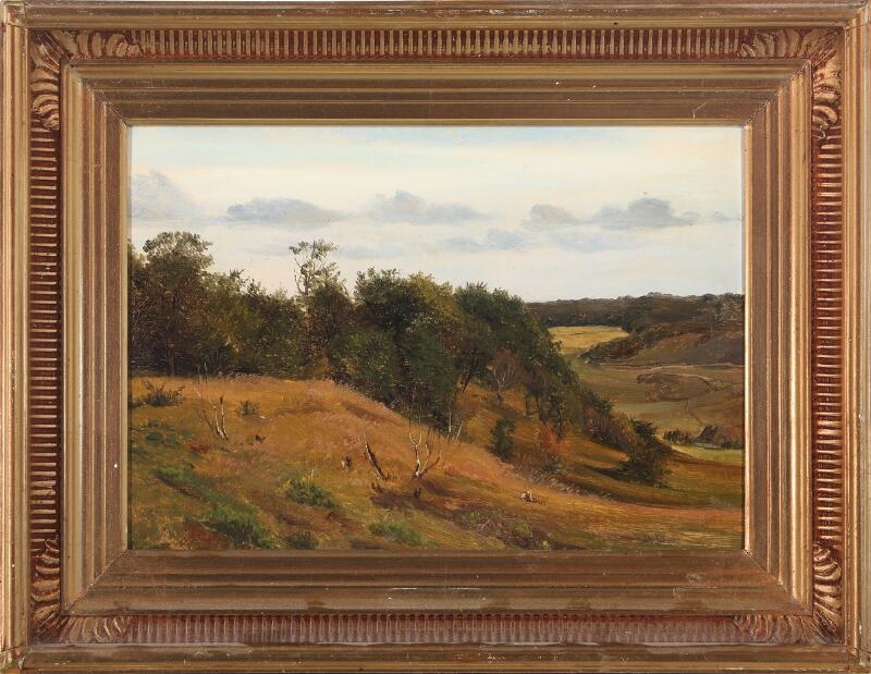 Vilhelm Kyhn | Hilly landscape with vegetation | MutualArt