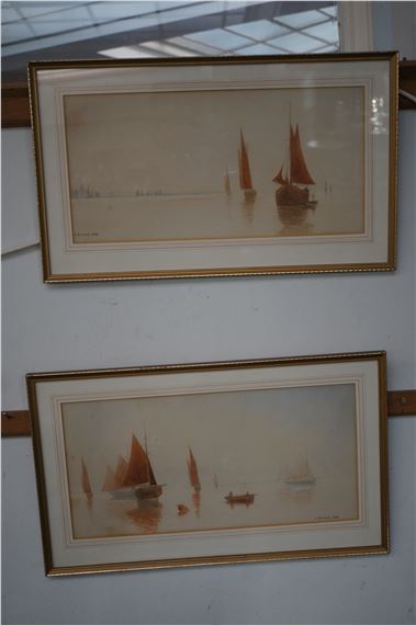 Henry Dollond Hulke | Henry Dollond Hulke Pair of watercolours | MutualArt