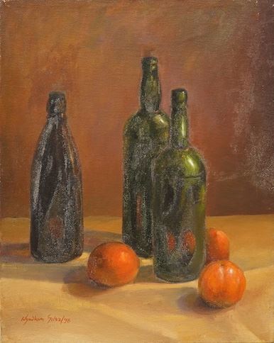 Wyndham Edwin George Giles | Still life of fruit and vessels (98 ...