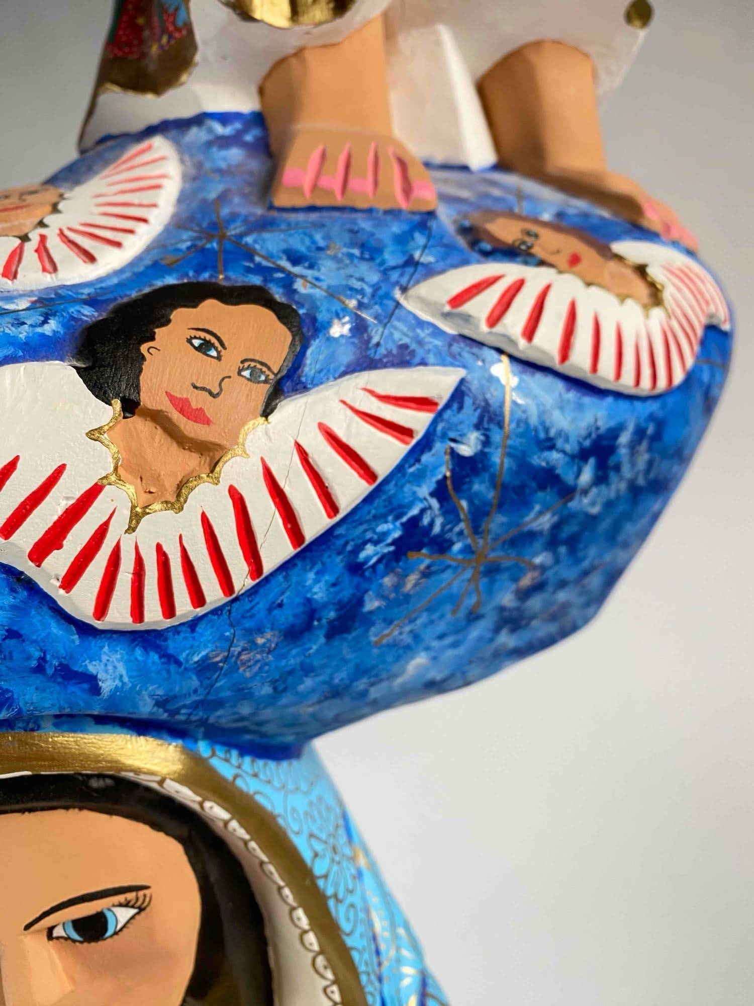 Maria Jimenez | Angels and Mother Mary Sculpture by Alberto and Maria ...