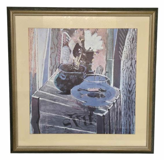 Georges Braque | Georges Braque lithograph. (1882 -1963) l'aquarium sur ...