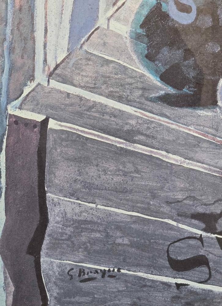 Georges Braque | Georges Braque lithograph. (1882 -1963) l'aquarium sur ...