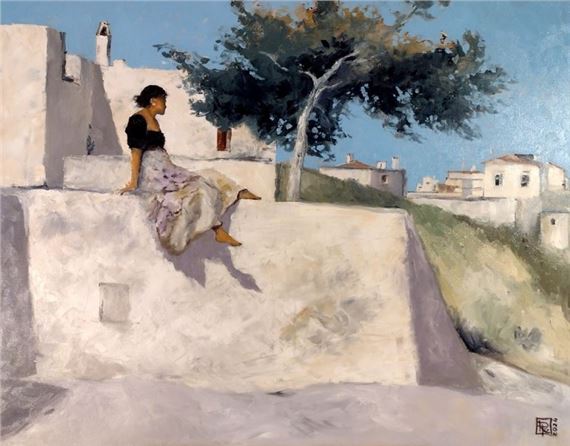 Radoslaw Kuzminski | Sunny day in Positano (2024) | MutualArt