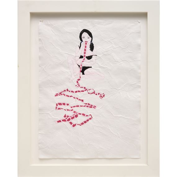 Kyung Jeon | Draw Out Pull Tape (1975) | MutualArt