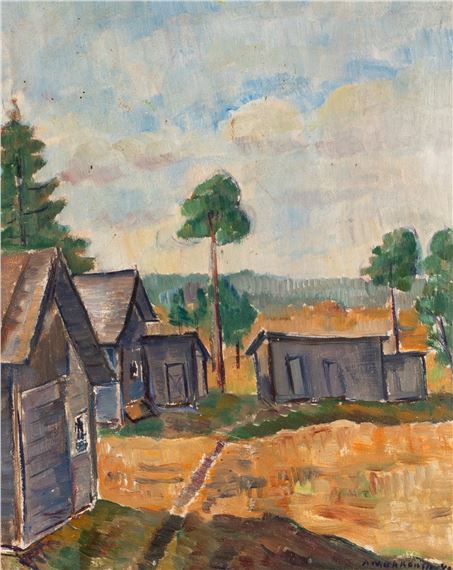 Arvo Makkonen | Yard view | MutualArt