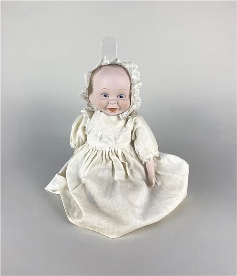 Three | A bisque head three-faced doll | MutualArt