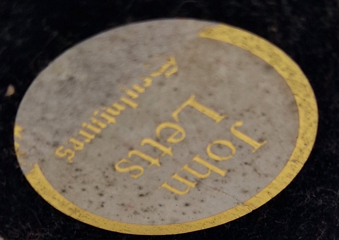 John Letts | COLD CAST BRONZE 18cm CHARACTER FIGURINE OF A GENTLEMAN ...