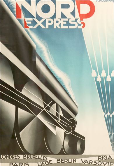 A.M. Cassandre | Nord Express (27) | MutualArt
