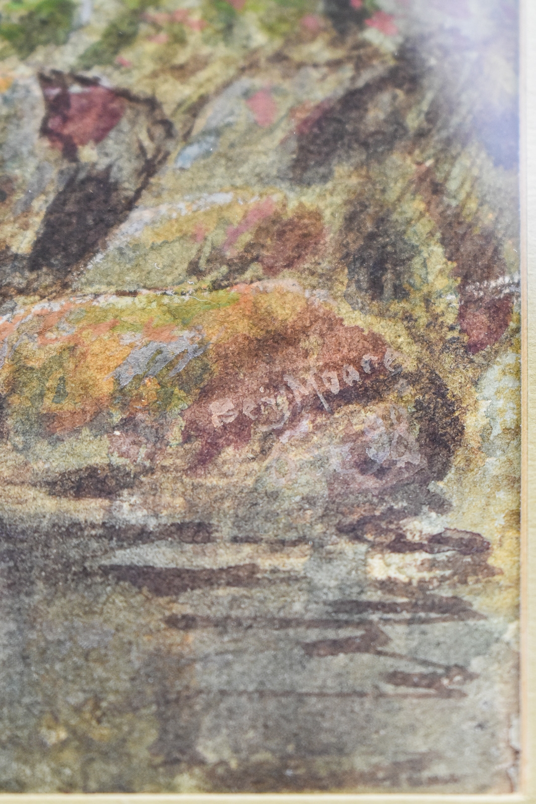 Benson Bond Moore | BENSON MOORE WATERCOLOR LANDSCAPE | MutualArt