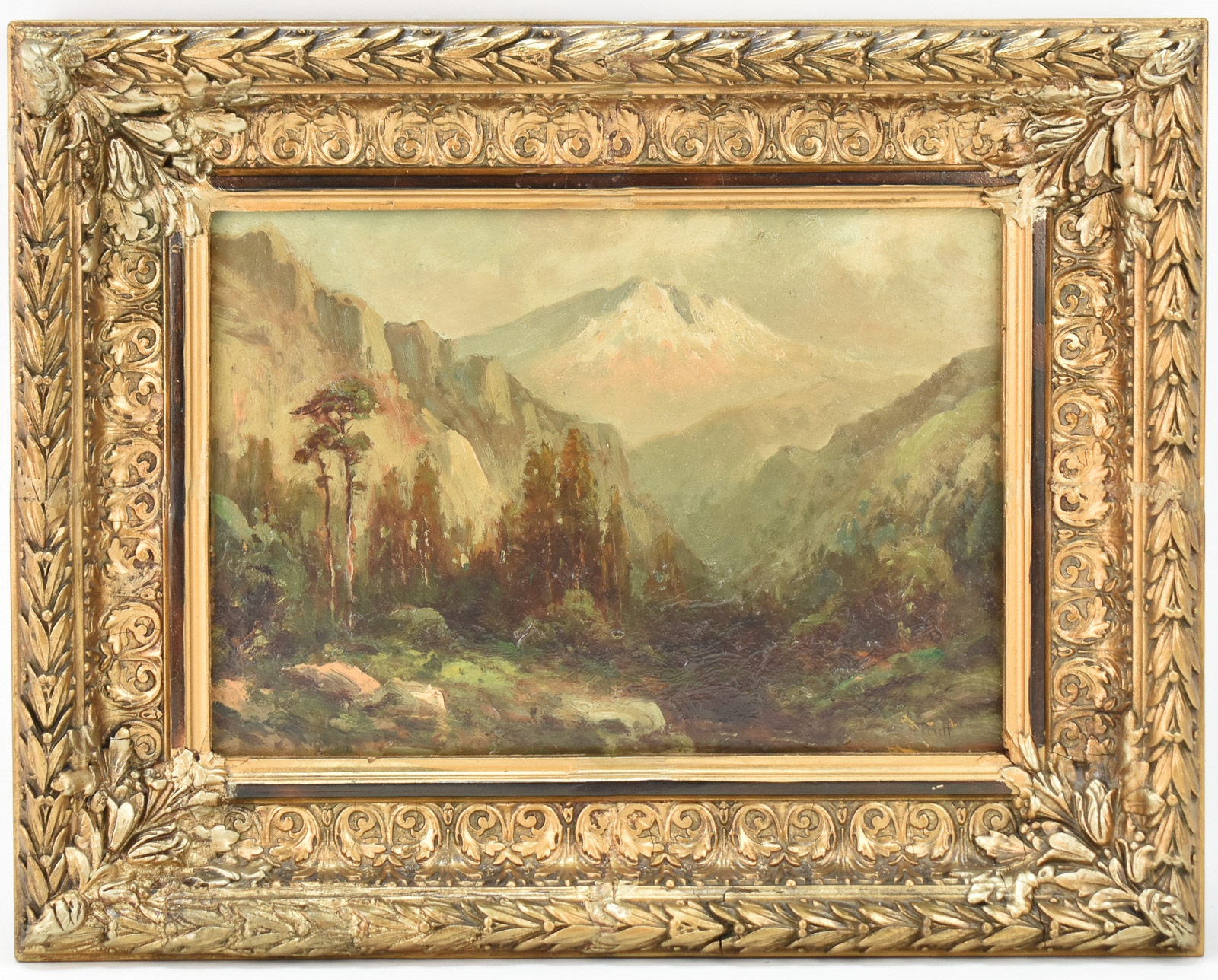 Thomas Hill | Mt. Lyell in the Yosemite valley | MutualArt